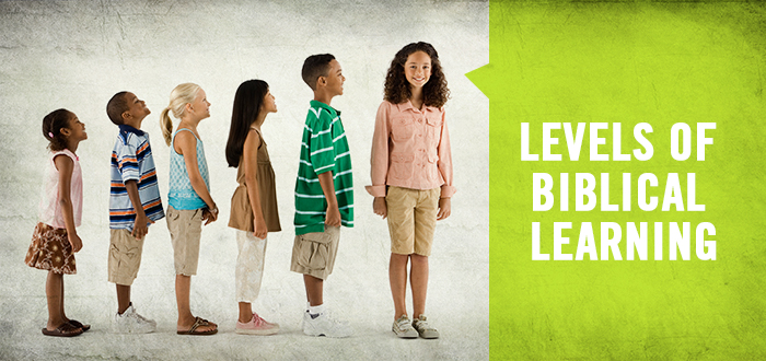 Levels of Biblical Learning - Kids Ministry - Dedicated to helping Kids ...