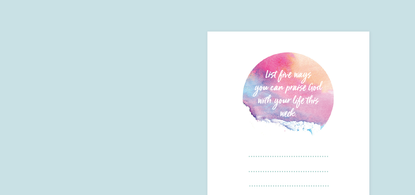 Fun Friday: Praise List Freebie - Kids Ministry - Dedicated to helping ...