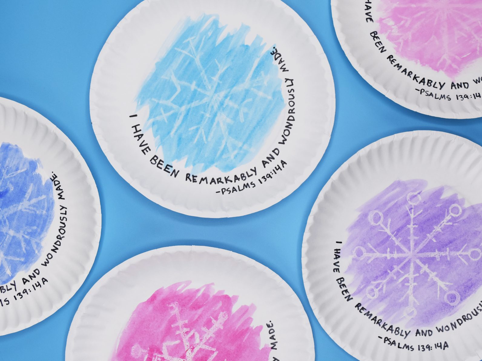 Fun Friday: Psalm 139:14 Snowflake Craft - Kids Ministry - Dedicated to ...