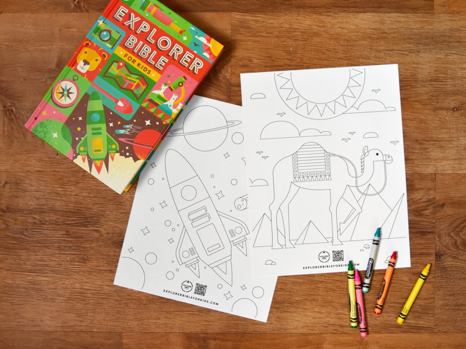 Fun Friday: CSB Explorer Bible for Kids Coloring Pages - Kids Ministry ...