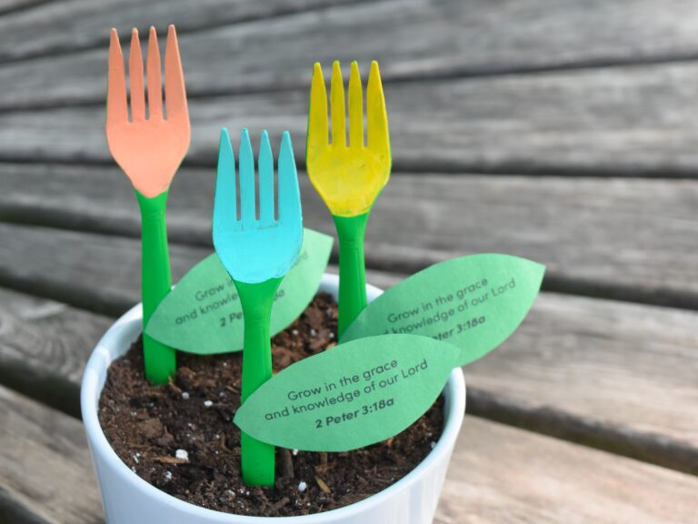 Fun Friday: Grow in Grace and Knowledge Craft - Kids Ministry ...