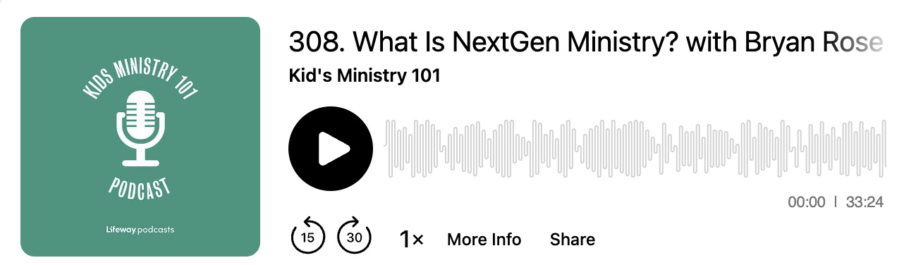 What Is NextGen Ministry?