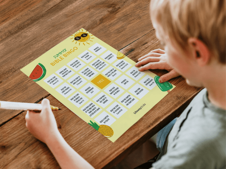 Fun Friday: Summer Bible Reading Bingo