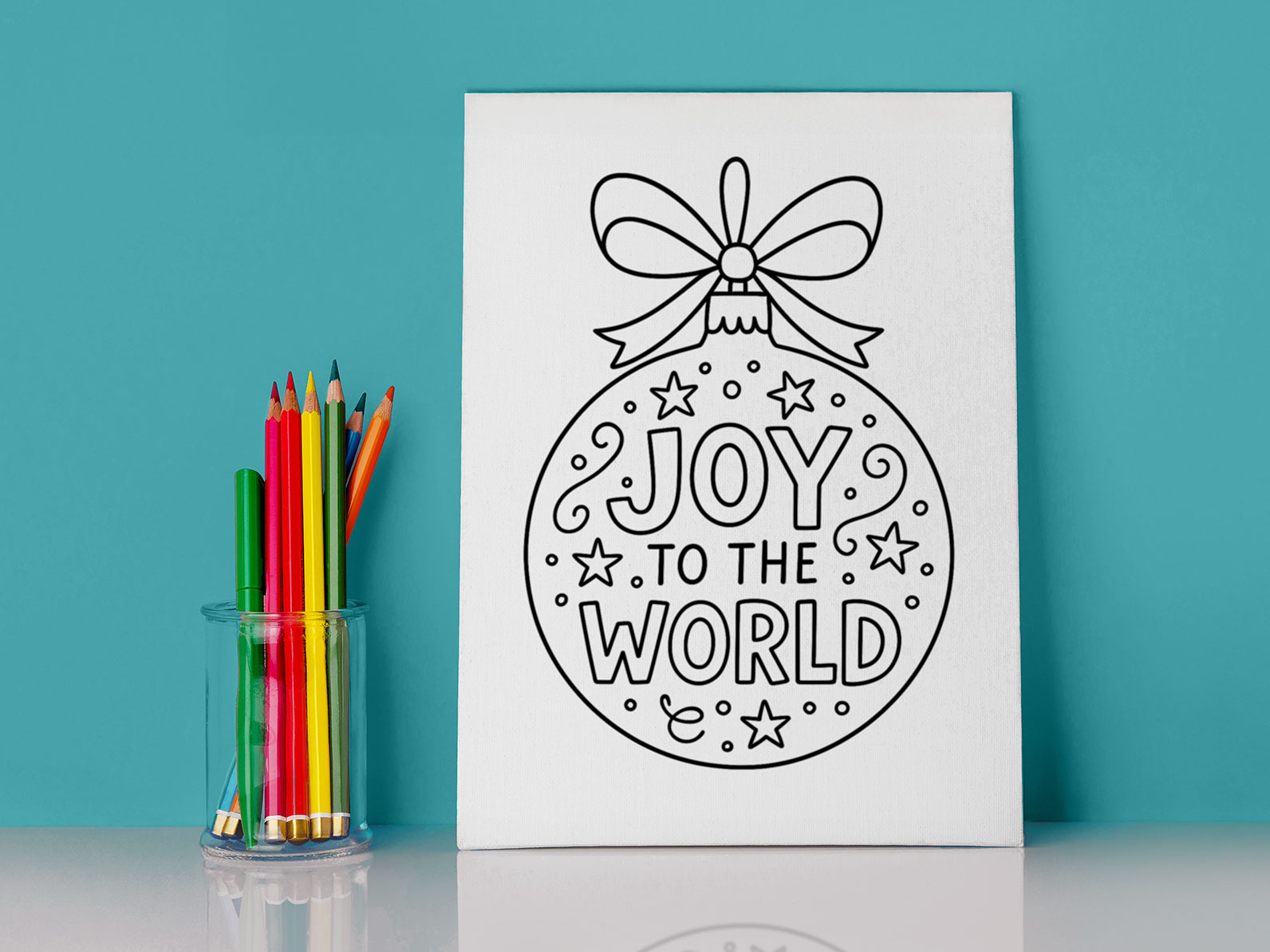 Fun Friday: Christmas Ornament Coloring Page